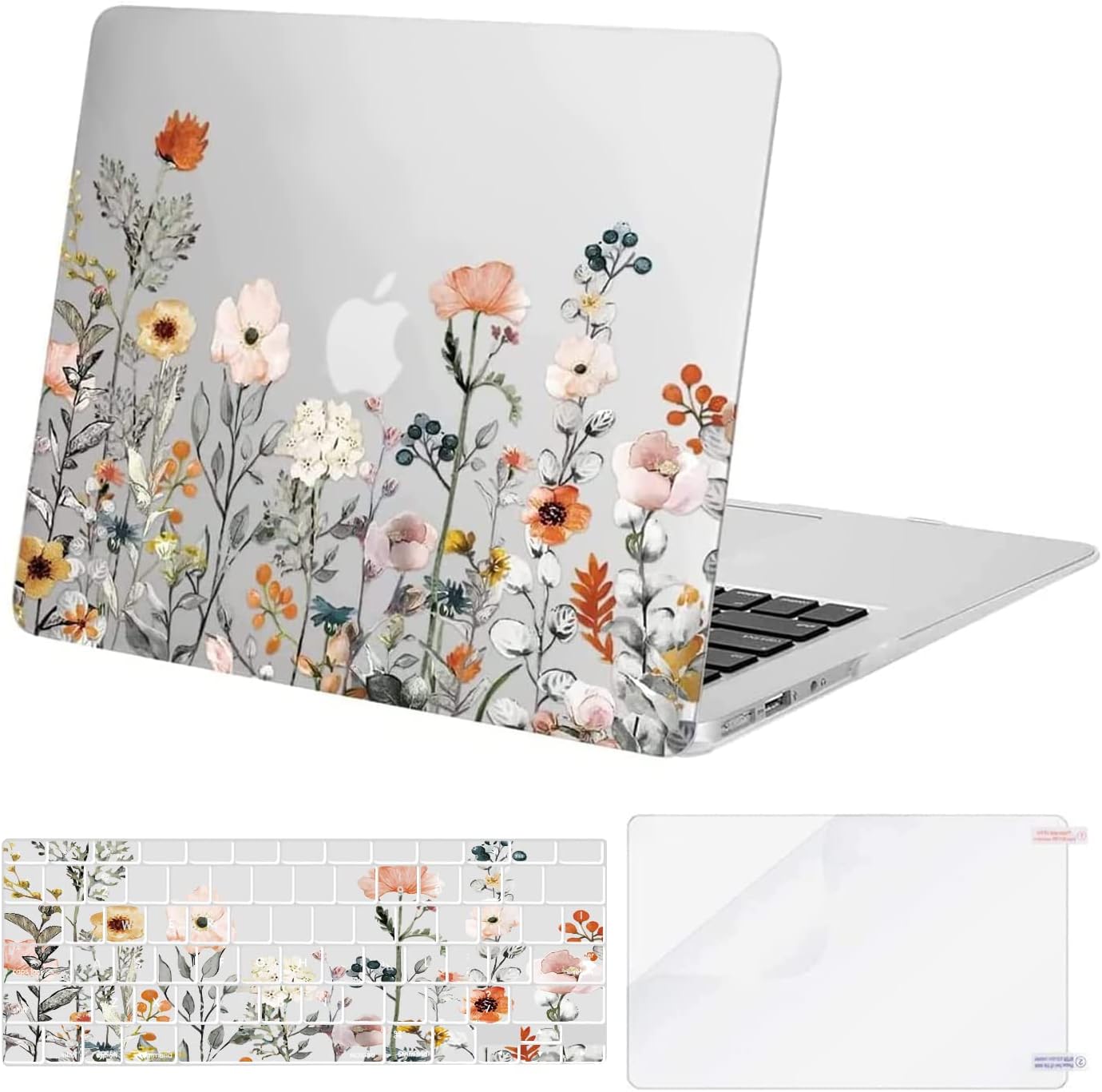 Amazon.com: iDonzon Case for MacBook Air 13 inch (A1466/A1369, 2010 ...