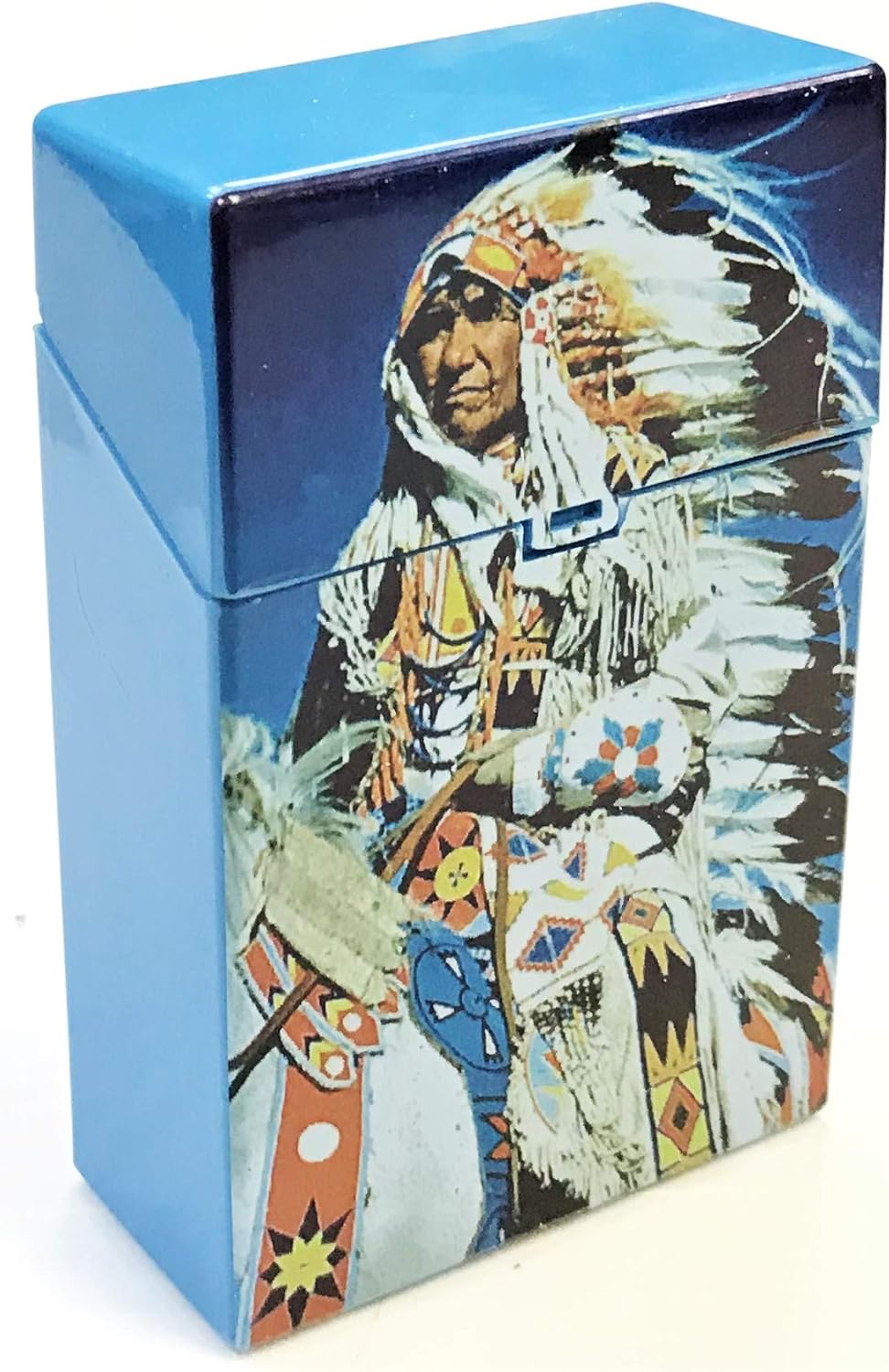 Amazon.com: Eclipse Native American Indian Buffalo Design Crushproof ...