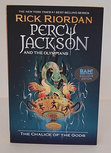 RICK RIORDAN signed Percy Jackson and the Olympians - Chalice of the ...