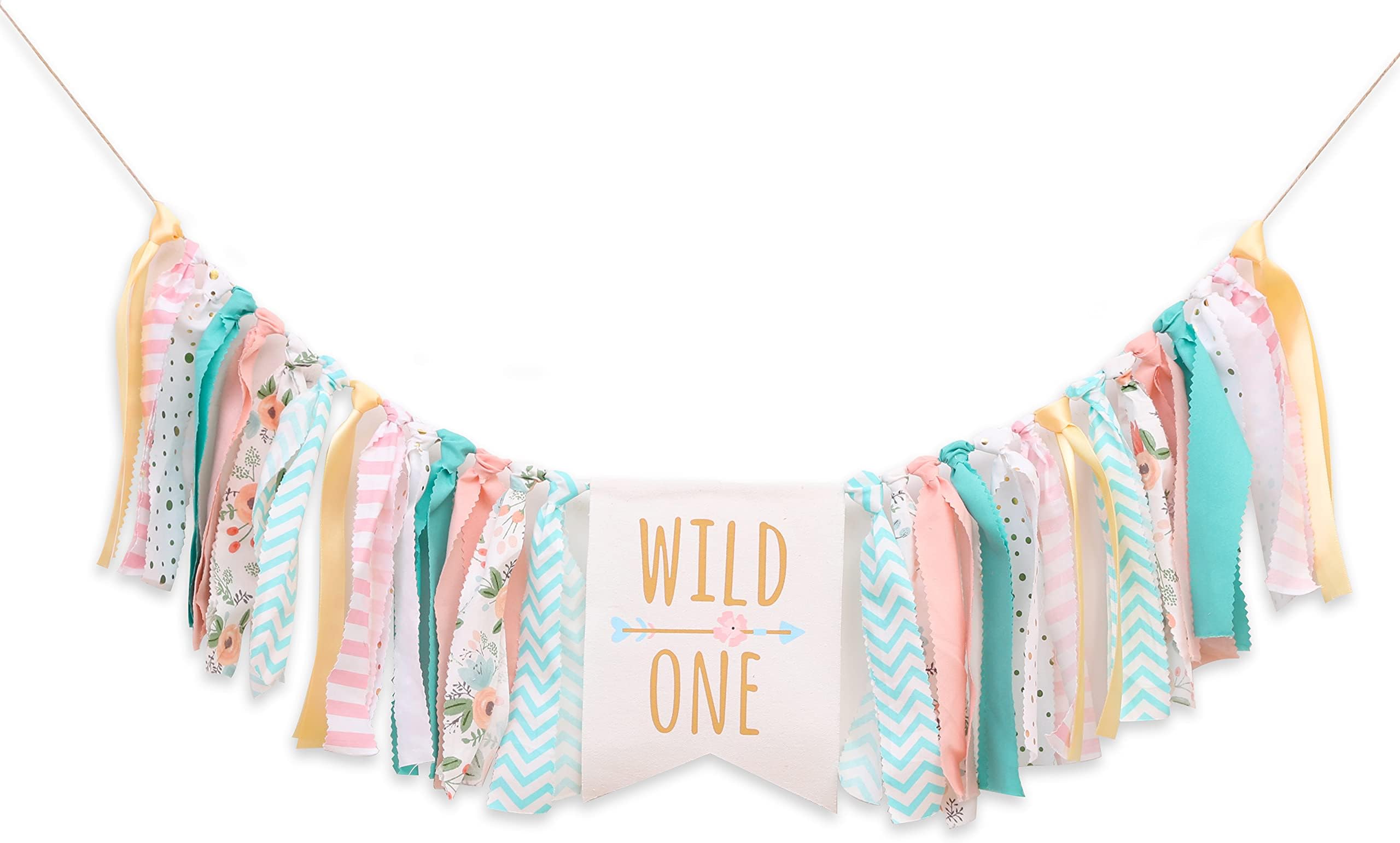 Amazon.com: Theme High Chair Banner - First Birthday Party Banner - 1st ...