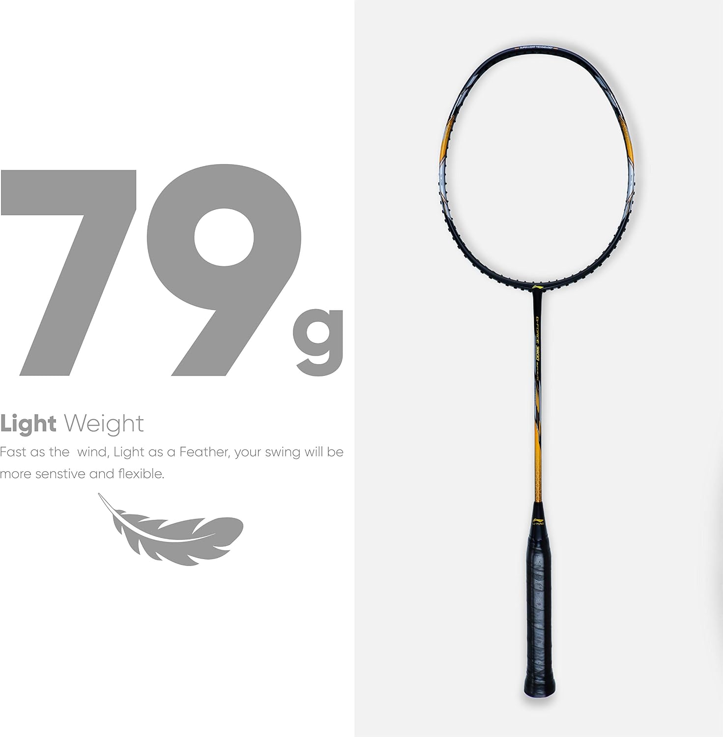 Li-Ning G-Force Superlite 3700 Badminton Racquet in Nepal at NPR 14145 ...