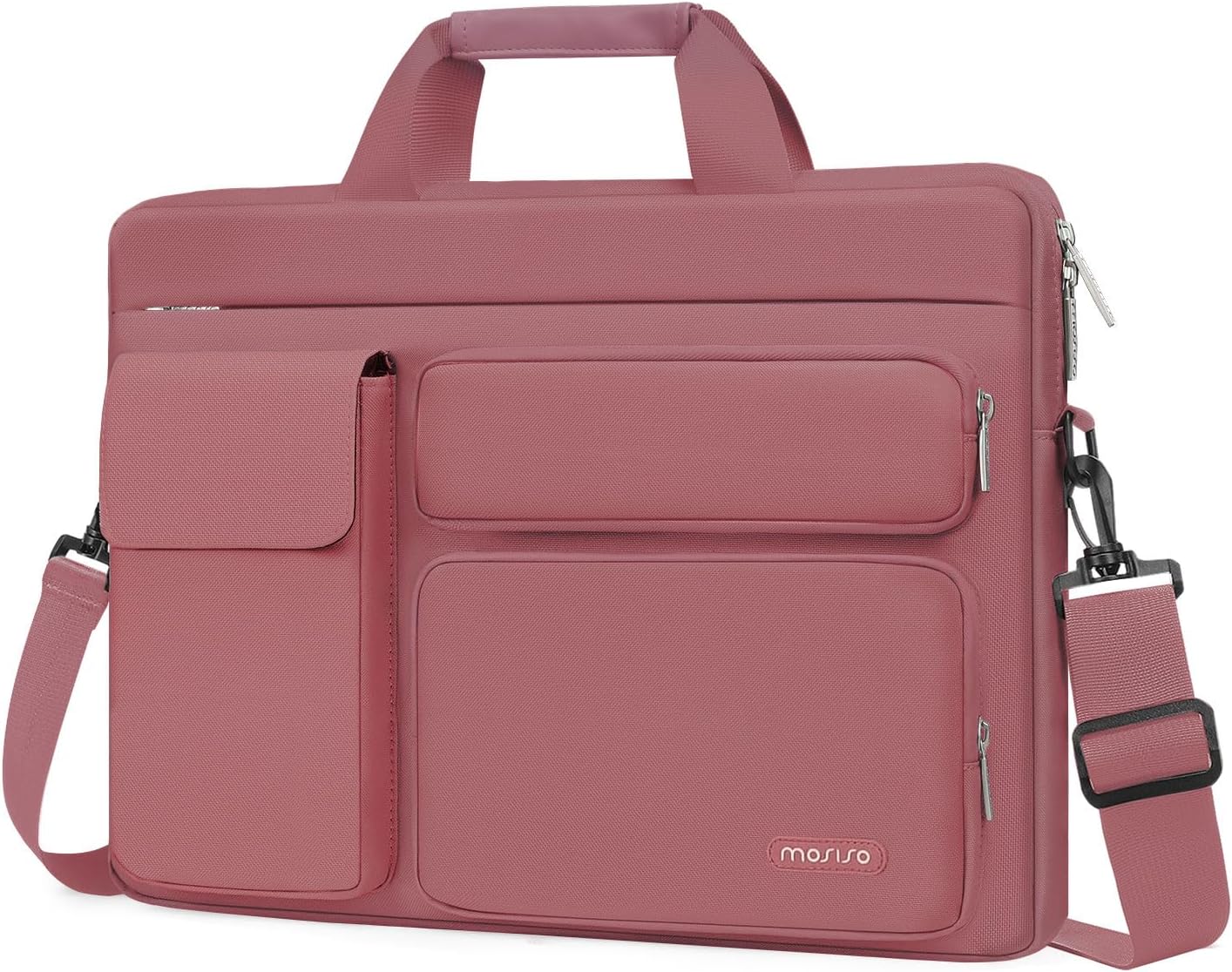 Amazon.com: MOSISO Laptop Shoulder Bag Compatible with MacBook Air 15 ...