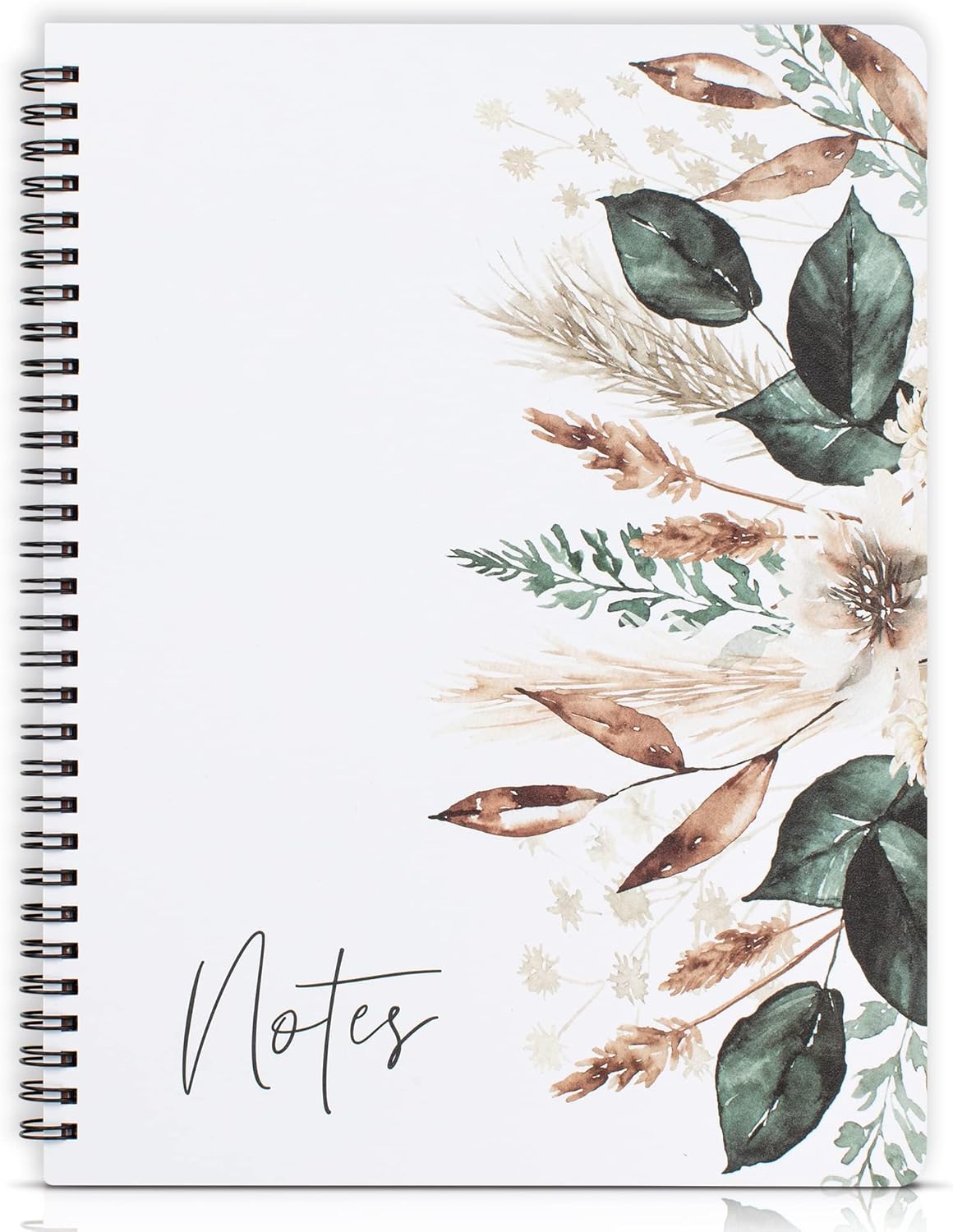 Amazon.com : Aesthetic Spiral Notebook Journal For Women - Cute Dried ...