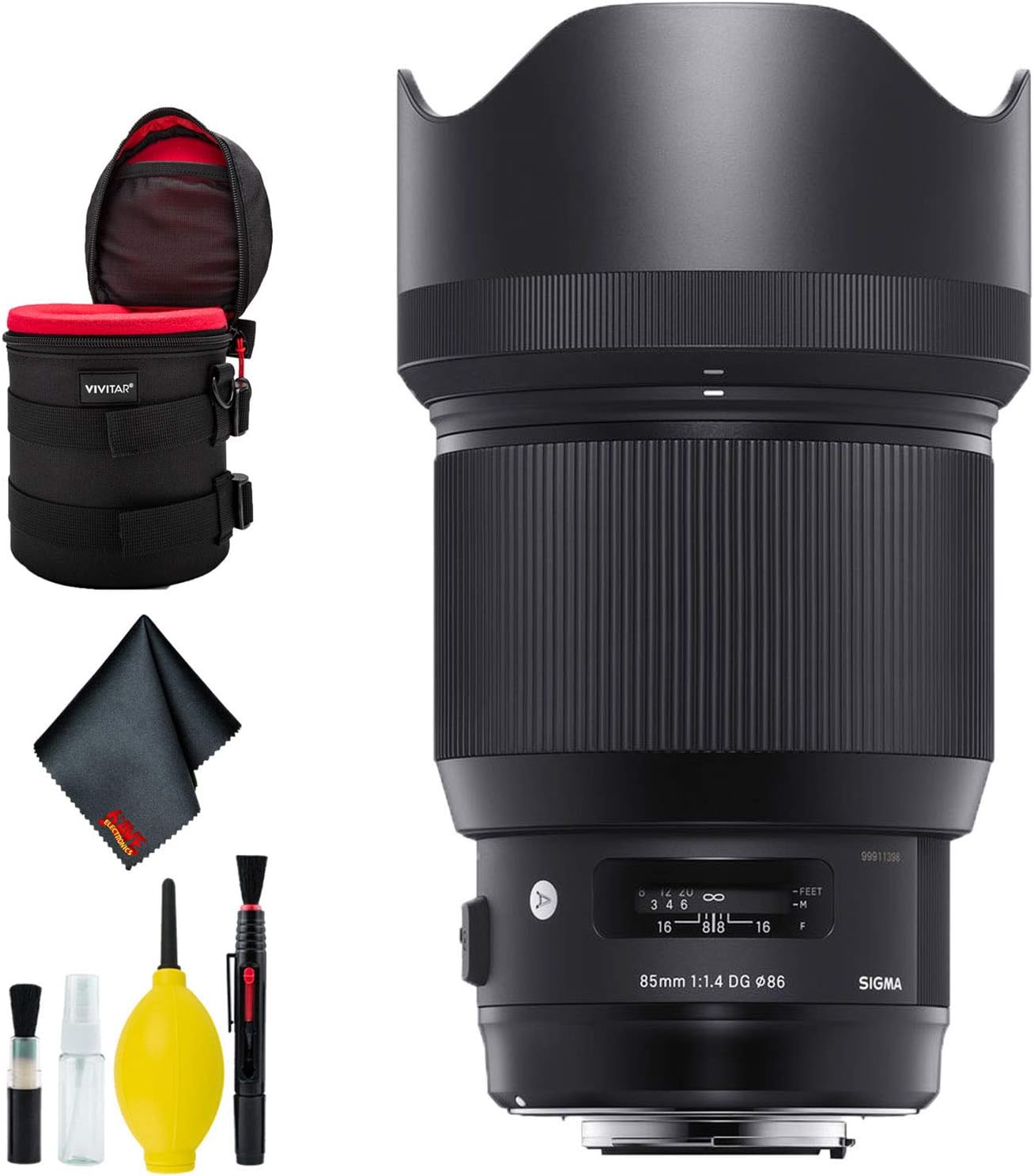 Amazon.com : Sigma 85mm f/1.4 DG HSM Art Lens for Nikon F Mount (USA ...