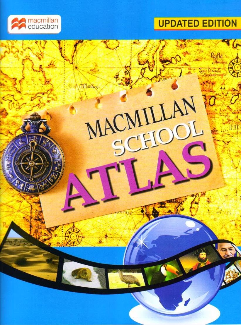 Macmillan School Atlas Updated Edition : Amazon.in: Books