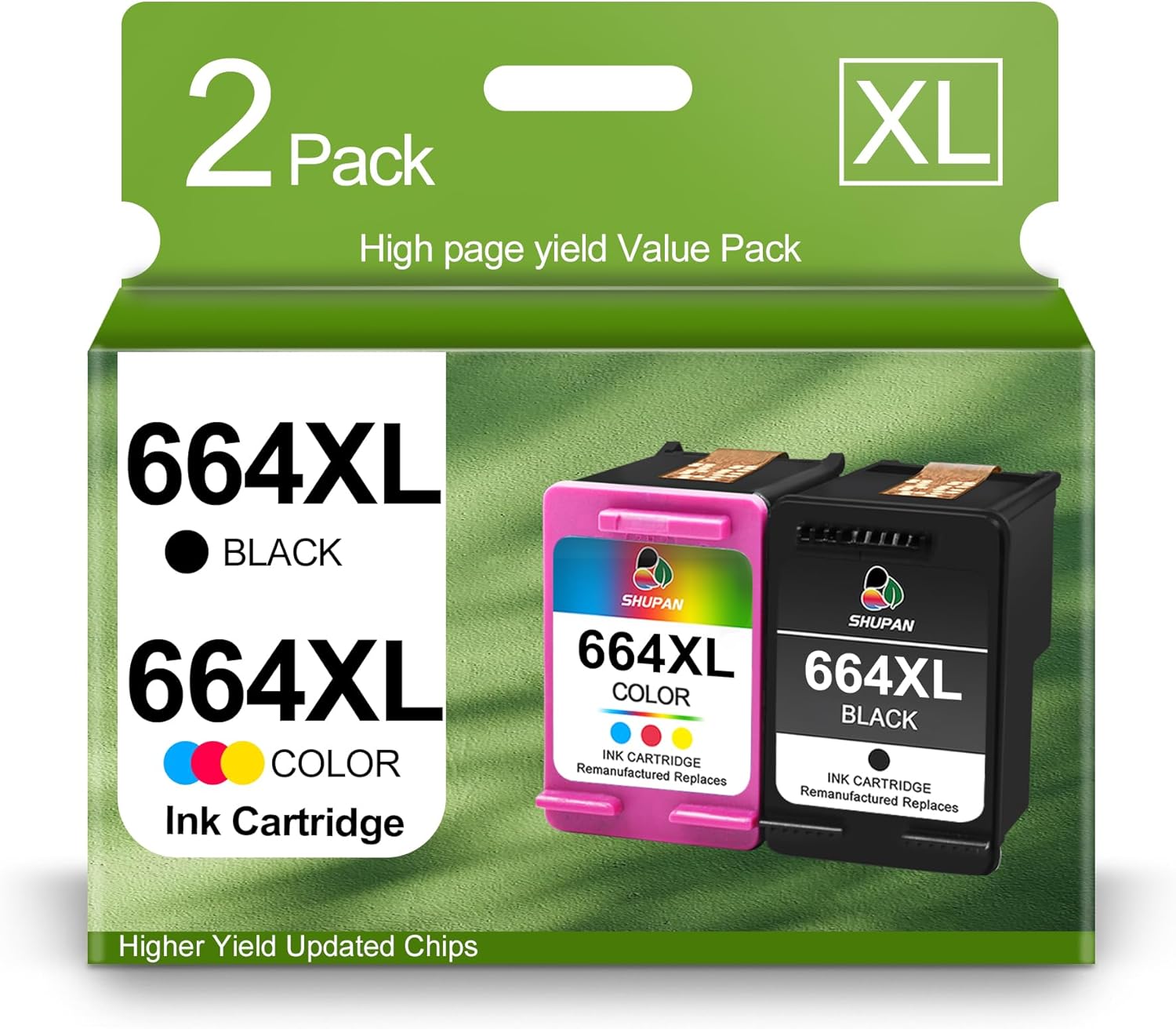 Amazon.com: 664XL Ink Cartridge Replacement for HP 664 664XL Ink ...