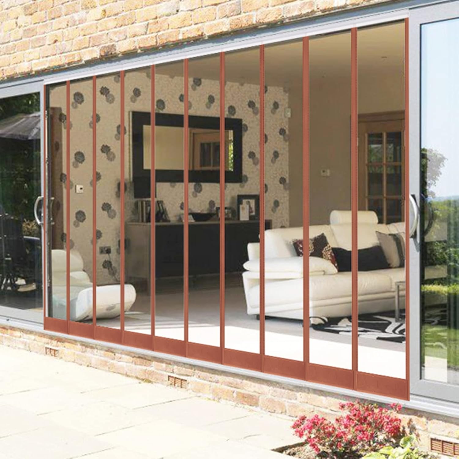 Amazon.com: YZJJ Doorway Soundproof Door Curtain Transparent, Thermal ...