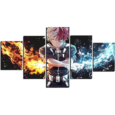 Amazon.com: My Hero Academia Todoroki Shoto Poster Japanese Anime ...
