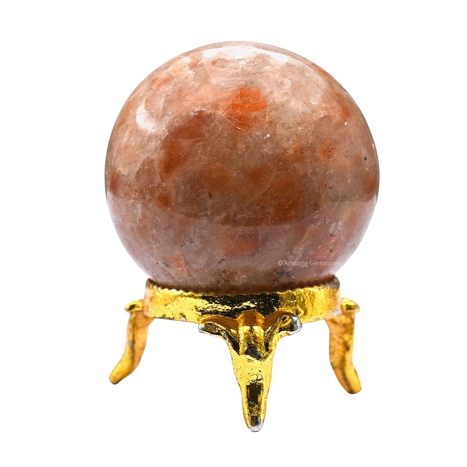 Amazon.com: Sunstone Crystal Ball with Stand - 1.5" Inches Crystal ...