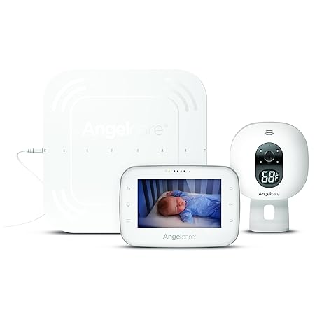 Amazon.com: Angelcare Baby Monitor with 4.3” Touch Control Display and ...