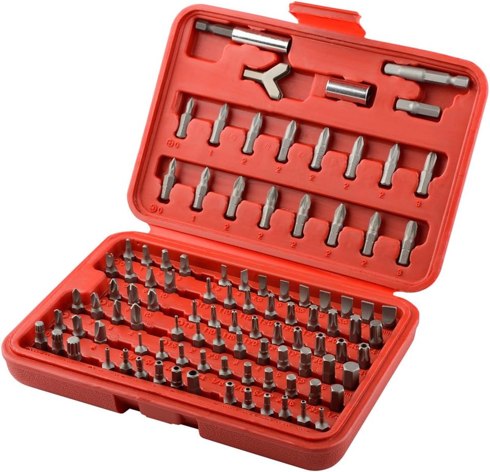 Tamper Proof Security Bit Set 100 Pcs : Amazon.co.uk: DIY & Tools