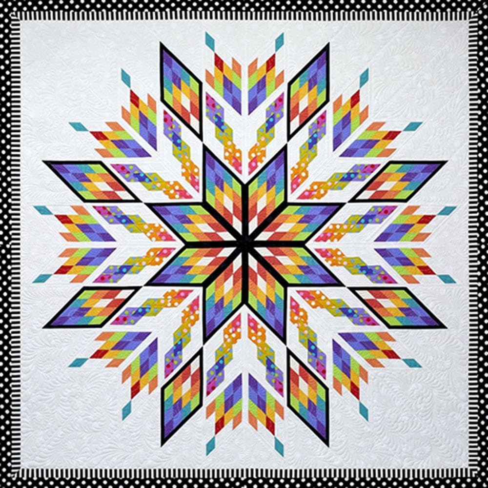 Amazon.com: Quiltworx Confetti Cake Pattern, White : Arts, Crafts & Sewing
