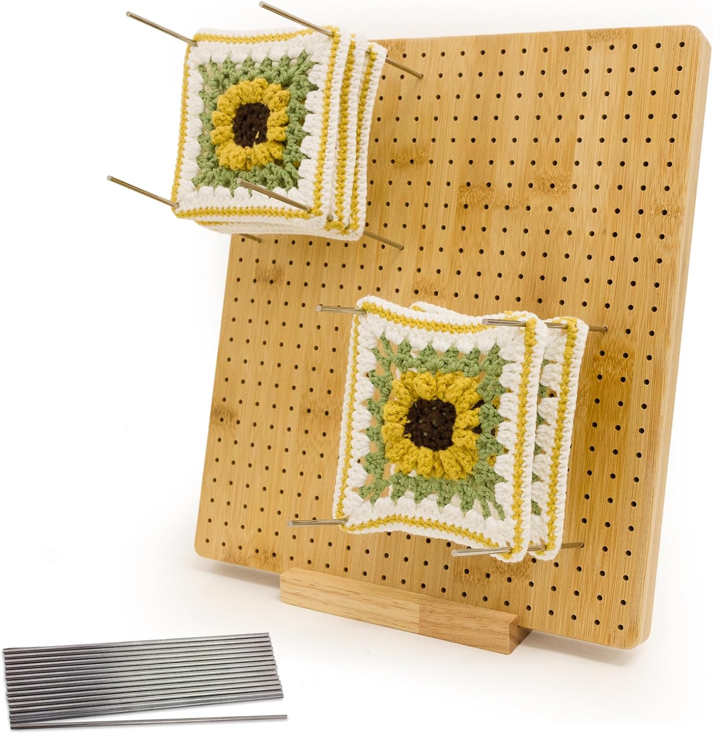 Amazon.com: Crochet Granny Square Blocking Board - 12" X 13" Crochet ...