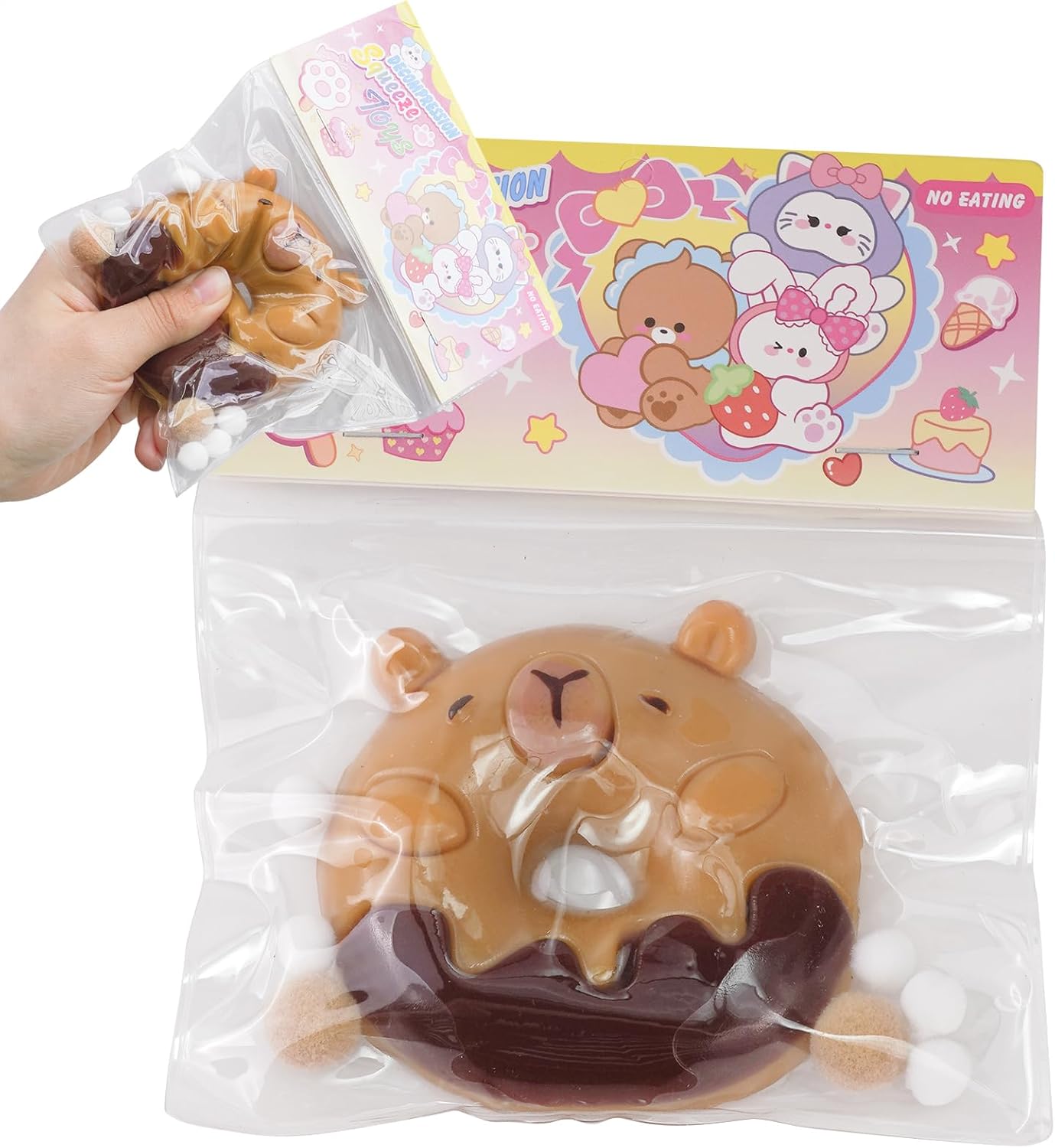 Amazon.com: Taba Squishy Toys,Valentines Cat Paw Cute Kawaii Squeeze ...