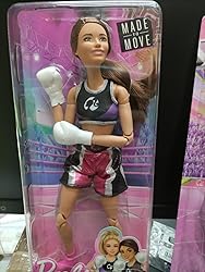 Amazon.com: Barbie Careers Fashion Doll & Accessories, Made to Move ...
