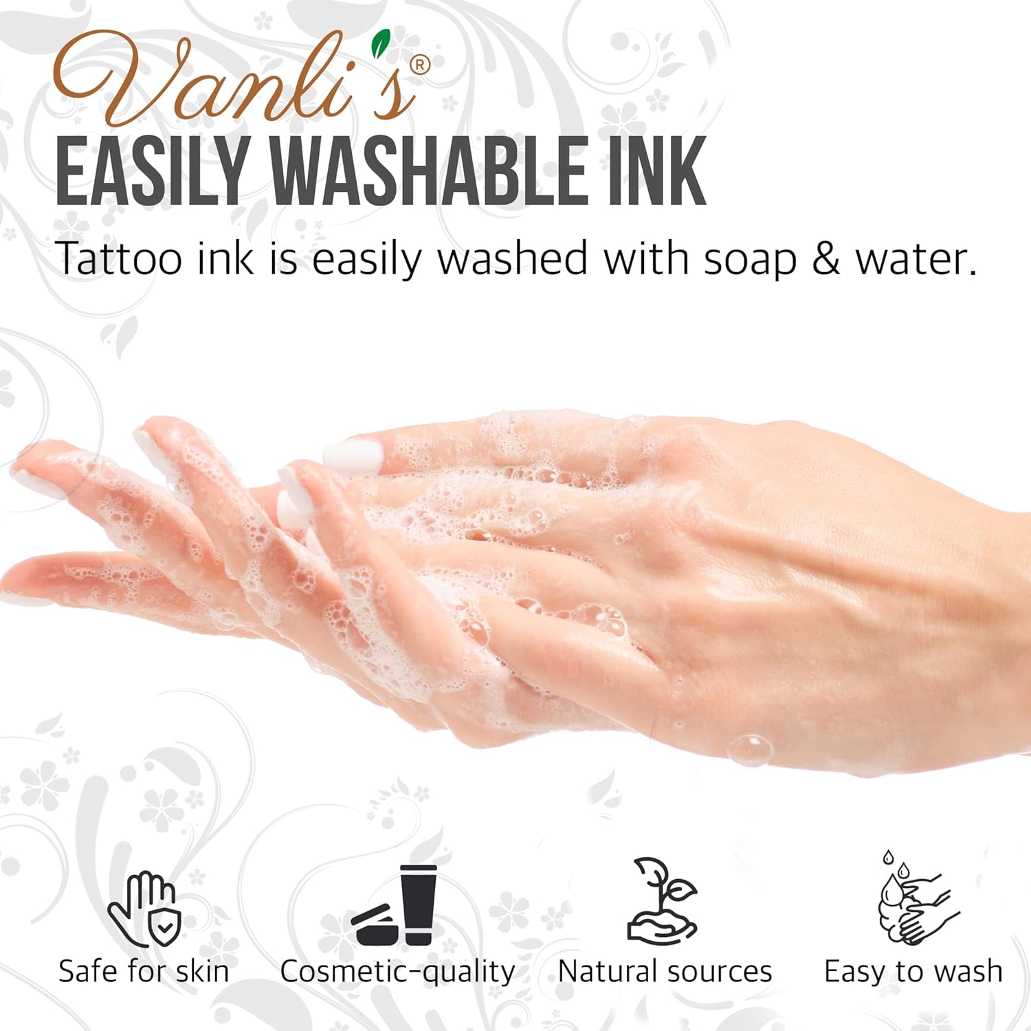 Buy Vanli’s Temporary Tattoo Markers - Skin-Safe Markers - Washable ...