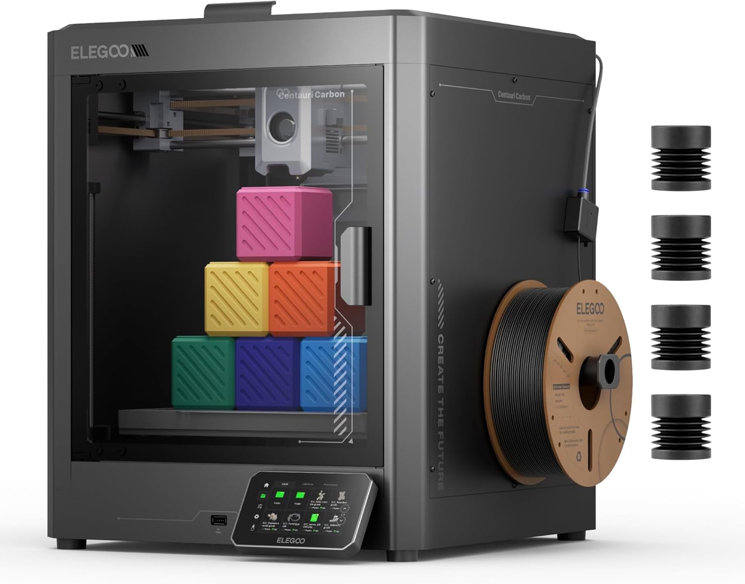 ELEGOO Centauri Carbon Impresora 3D, CoreXY 500 mm/s Impresión de Alta ...