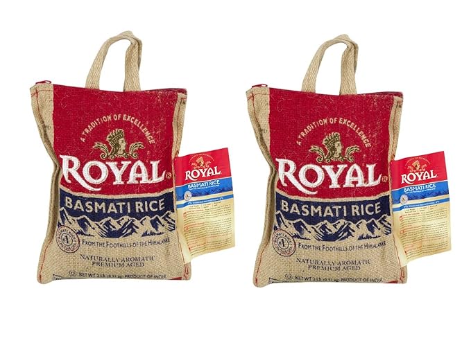 Amazon.com : Kusha Royal White Basmati Rice, 20 Pound, 2 Bags : Grocery ...