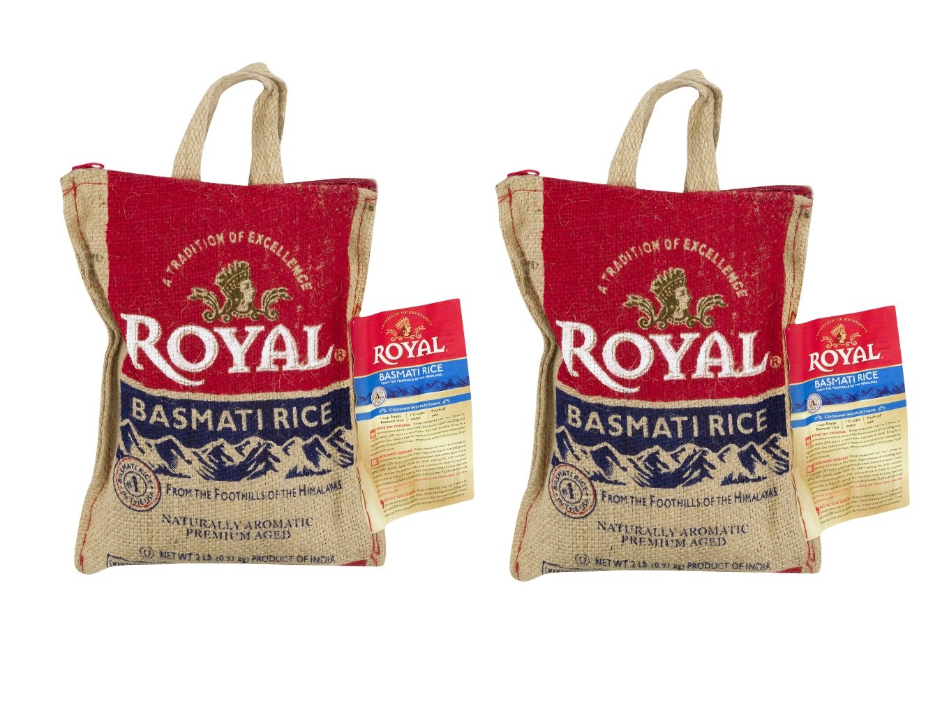Amazon.com : Royal Basmati Rice 20 Pounds (2 Pack) : Grocery & Gourmet Food