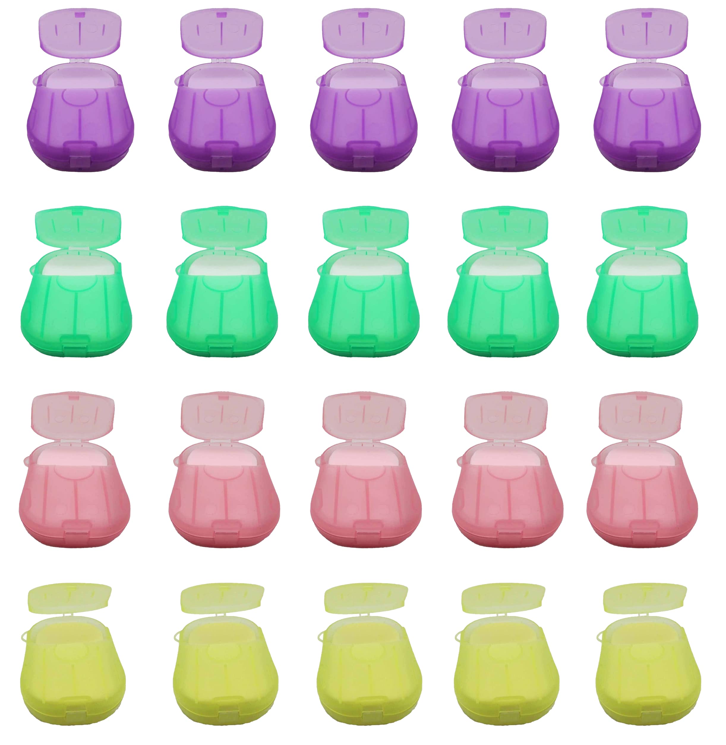 Amazon.com : Gadgetime USA Paper Soap Sheets Assorted 20 Pack (20 ...