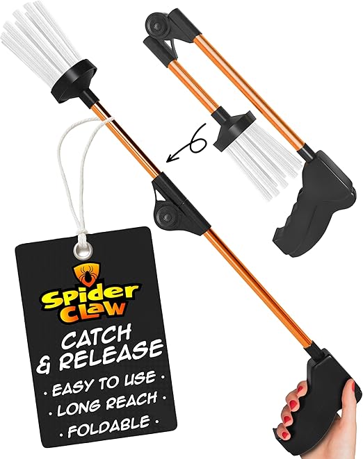 Amazon.com : SpiderClaw Unique Foldable Humane Bug Catcher - Spider ...