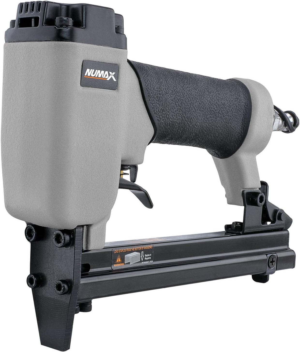 Pneumatic Upholstery Staple Gun, 21 Gauge 1/2" Wide Crown Air Stapler ...