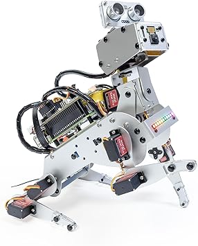 Amazon.com: SunFounder PiDog AI Robot Dog Kit for Raspberry Pi 5/4/3B ...