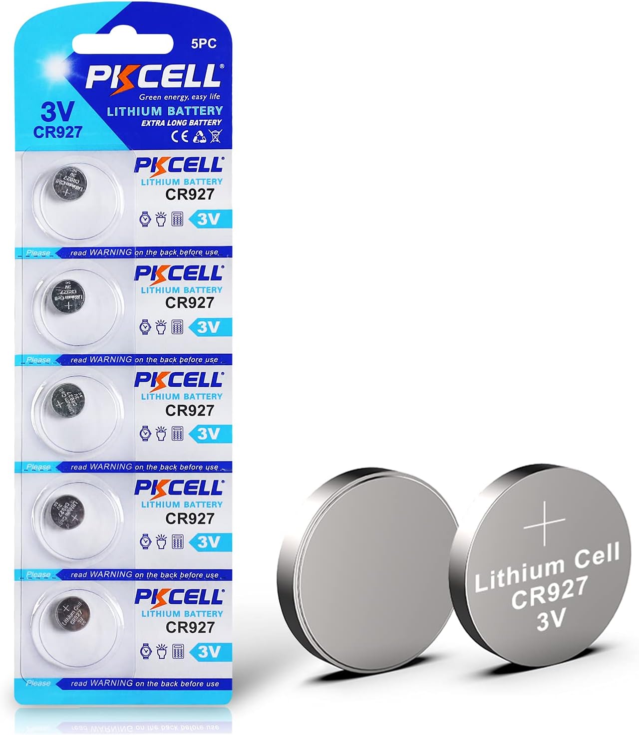 Amazon.com: Loopacell 395/399 Silver Oxide (SR927W / SR927SW) 1 Battery ...