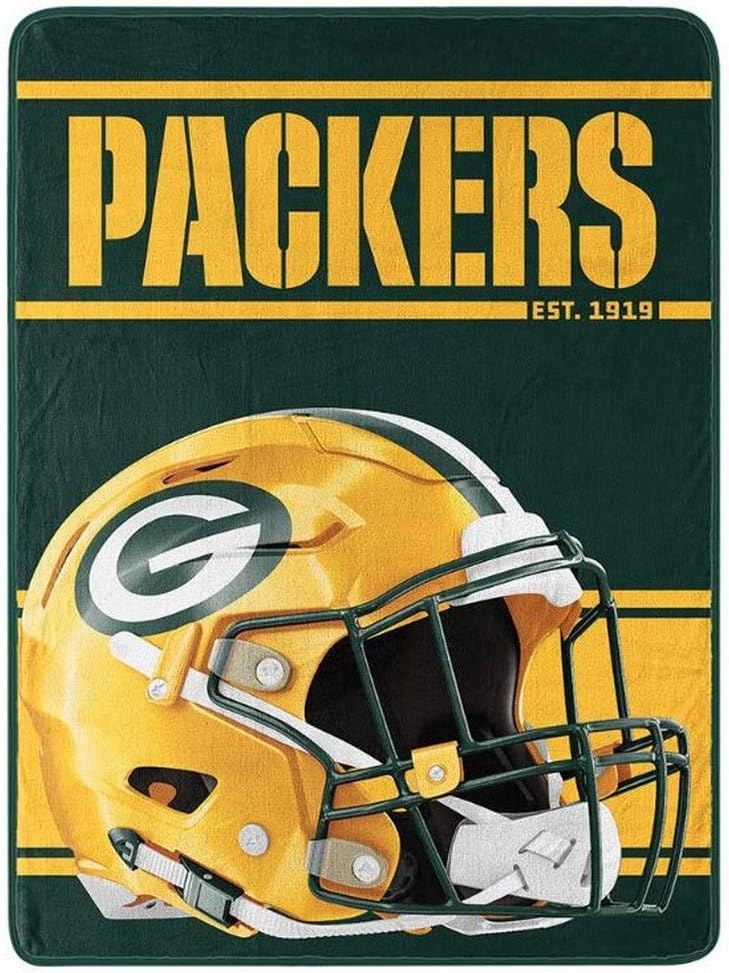 Amazon.com: GB Pack 46x60 Throw Blanket Green Bay Pack Packers : Sports ...