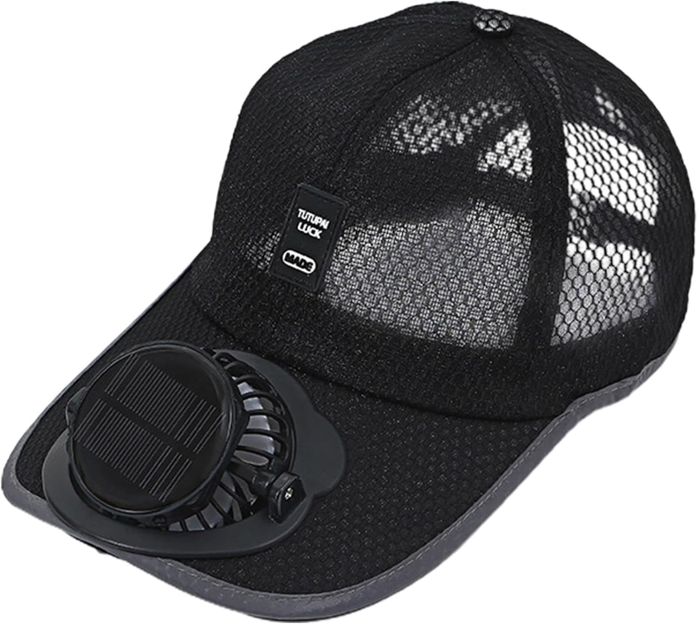 scyca Baseball Cap with Solar Fan | Breathable Solar Powered Fan Hat ...