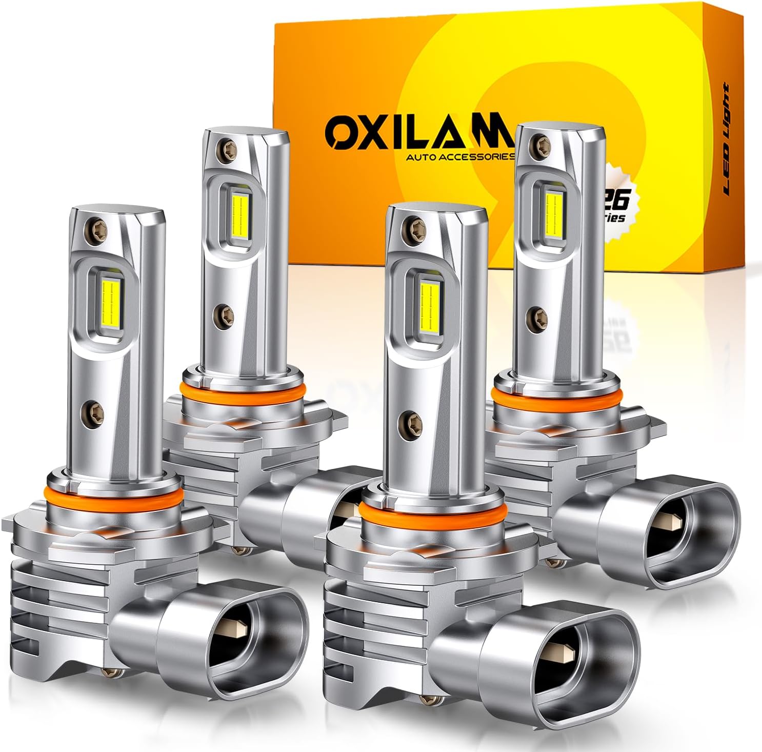 Amazon.com: OXILAM 9005 9006 LED Bulbs Combo, 900% Brighter 6500K Cool ...