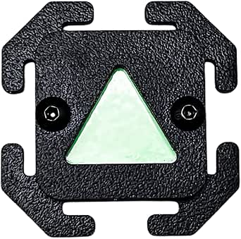 Amazon.com: LEESEN 2pcs Triangle Glow-in-the-Dark MarkerMolle Lighted ...