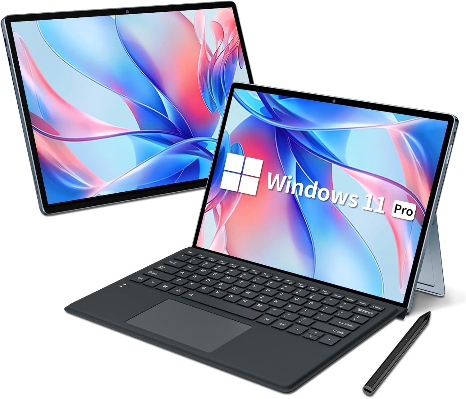KUMNOSAL 2-in-1 Tablet & Laptop, 16GB LPDDR4X RAM & 512GB PCIe SSD ...