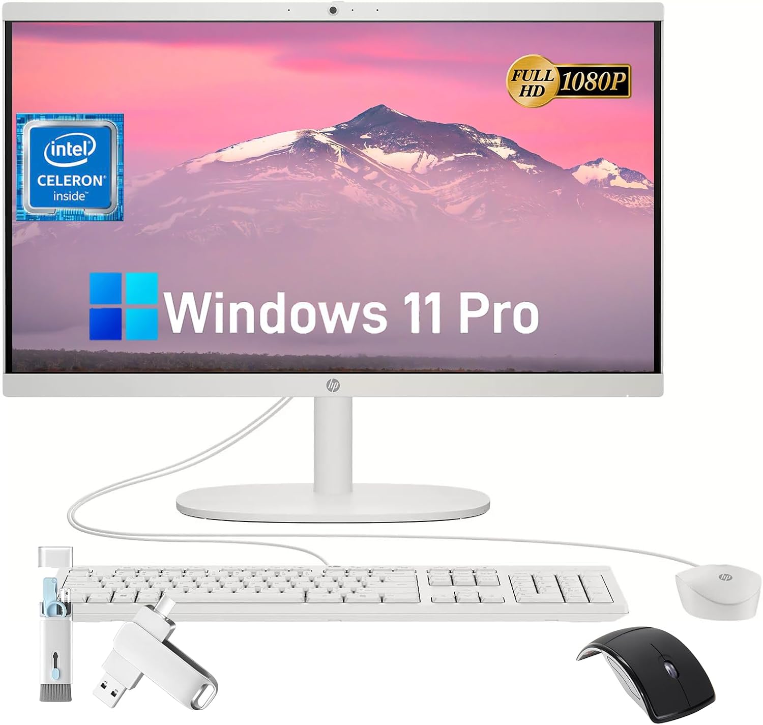 Amazon.com: HP Newest All-in-One Desktop Computer - w/cefesfy ...
