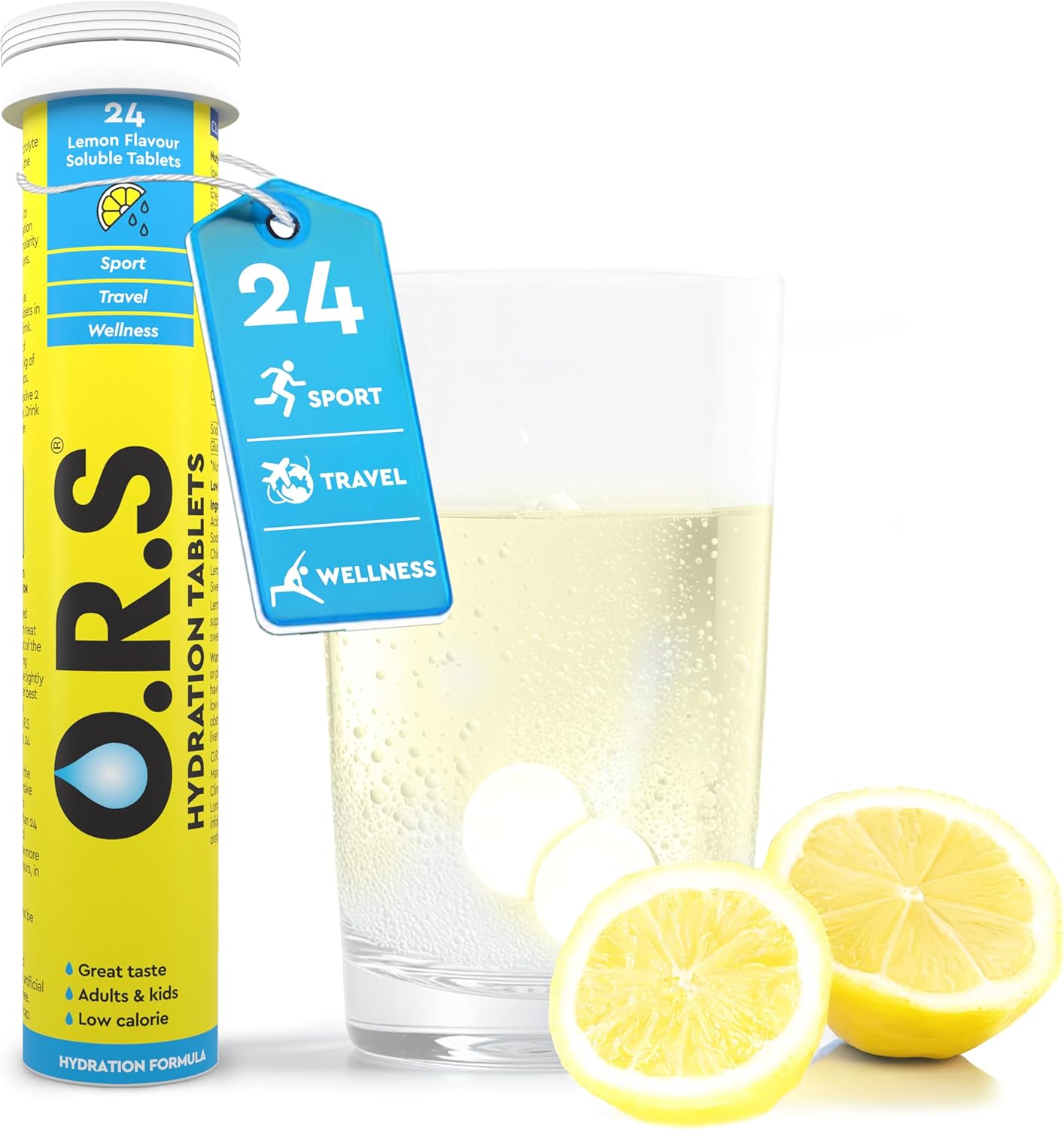 O.R.S Hydration Tablets - Lemon, Pack of 1 | Electrolytes for ...