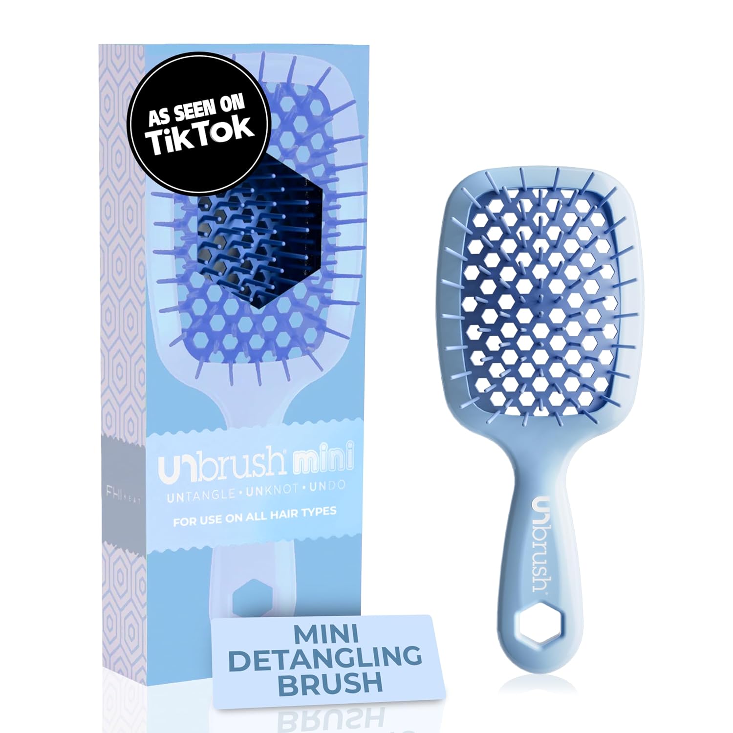 Amazon.com: FHI Heat UNbrush Mini Detangler Brush for Pain-Free ...