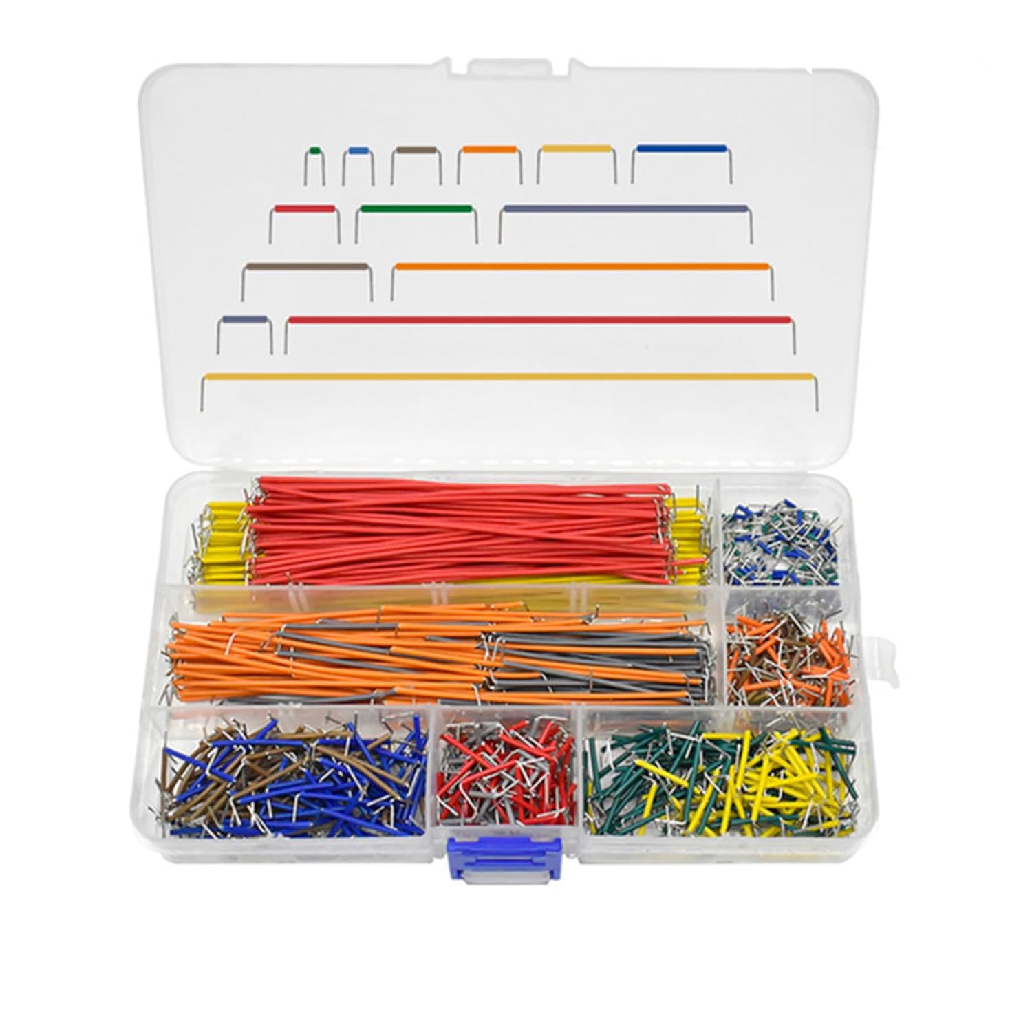 840 pièces Jumper Set Breadboard, Breadboard, Kit Breadboard, Câble ...