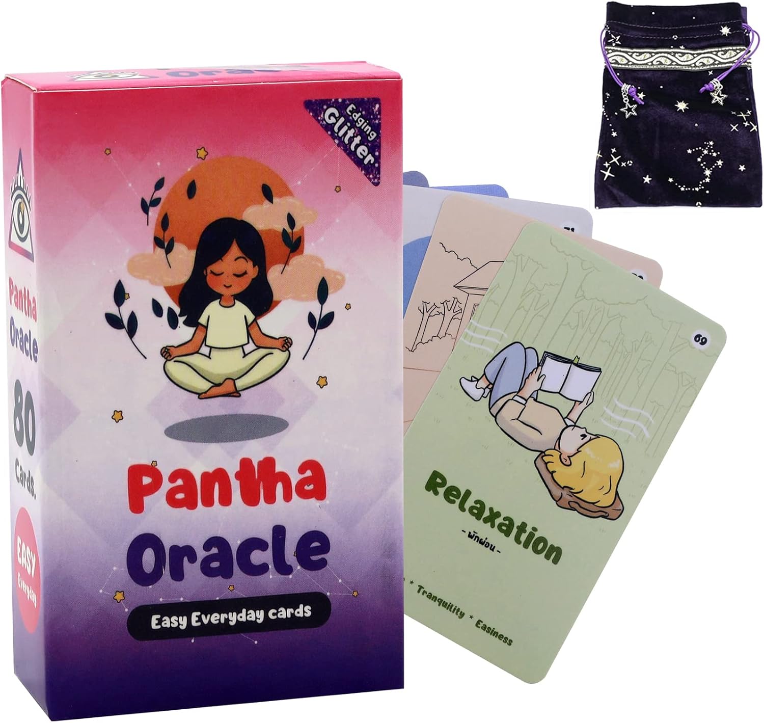 Amazon.com: NUSHAO Pantha Oracle Deck - Pocket-Sized Love Oracle Cards ...