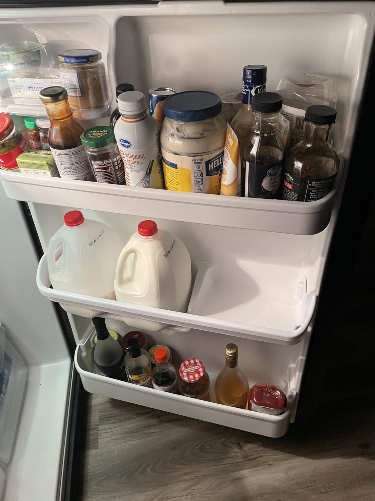 Amazon.com: UPGRADED 240534701 Door Shelf Rack Bar Compatible with ...