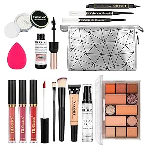 Leogony All in One Makeup Kit for Teenage Girls, Make Up Starter Sets for Teens, Woman Portable ...