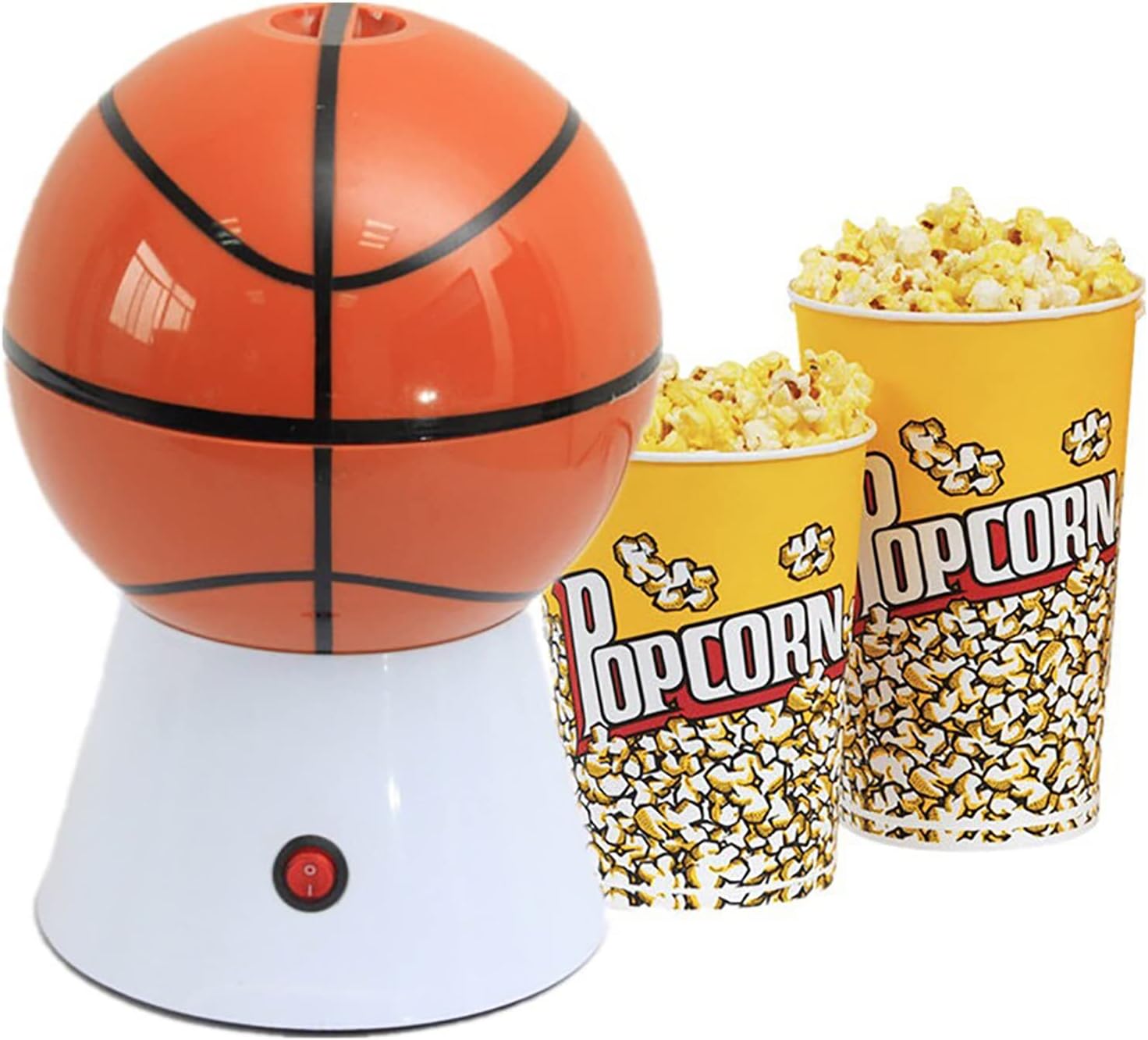 Amazon.com: Hot Air Popcorn Popper Machine, Home Electric Popcorn Maker ...