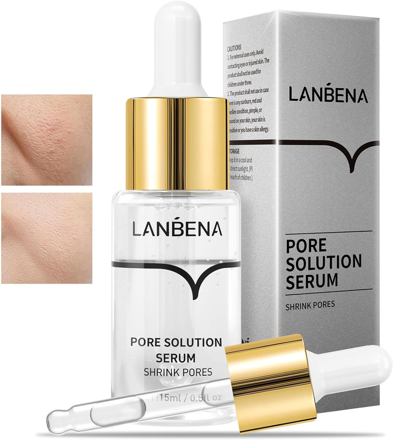 Amazon.com: LANBENA Pore Minimizer Serum, Pore Minimizer & Reducer for Face, Minimizing ...