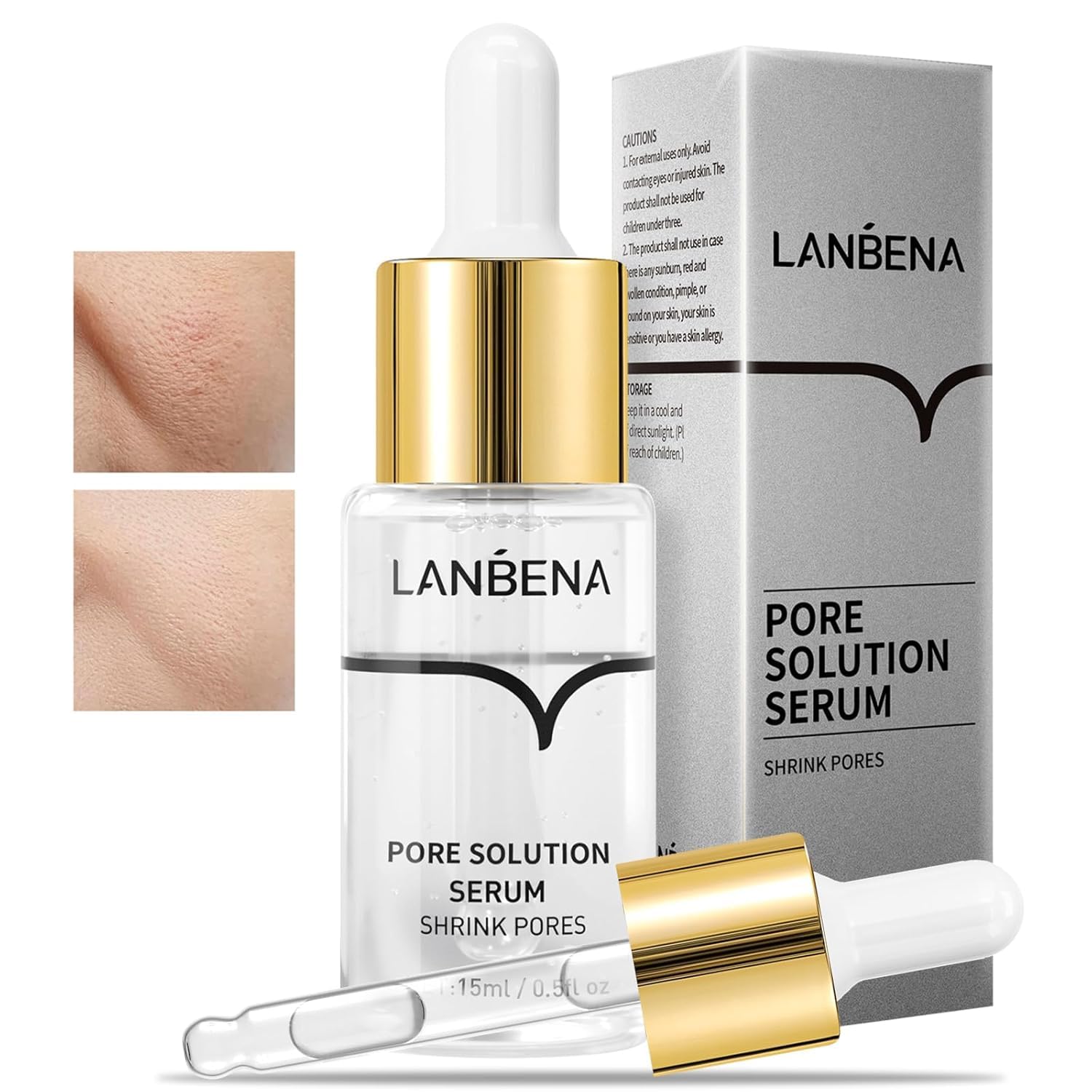 Amazon.com: LANBENA Pore Minimizer Serum, Pore Minimizer & Reducer for ...