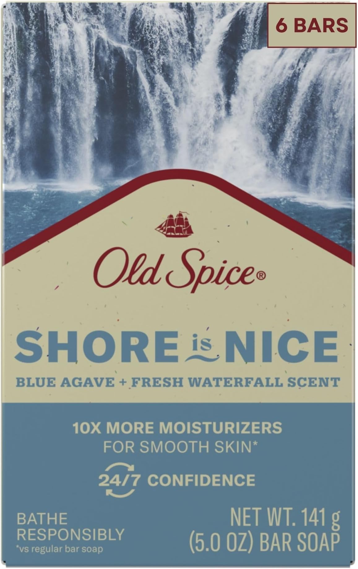 Amazon.com: Old Spice Red Collection Swagger Scent Men's bar Soap, 8 ...