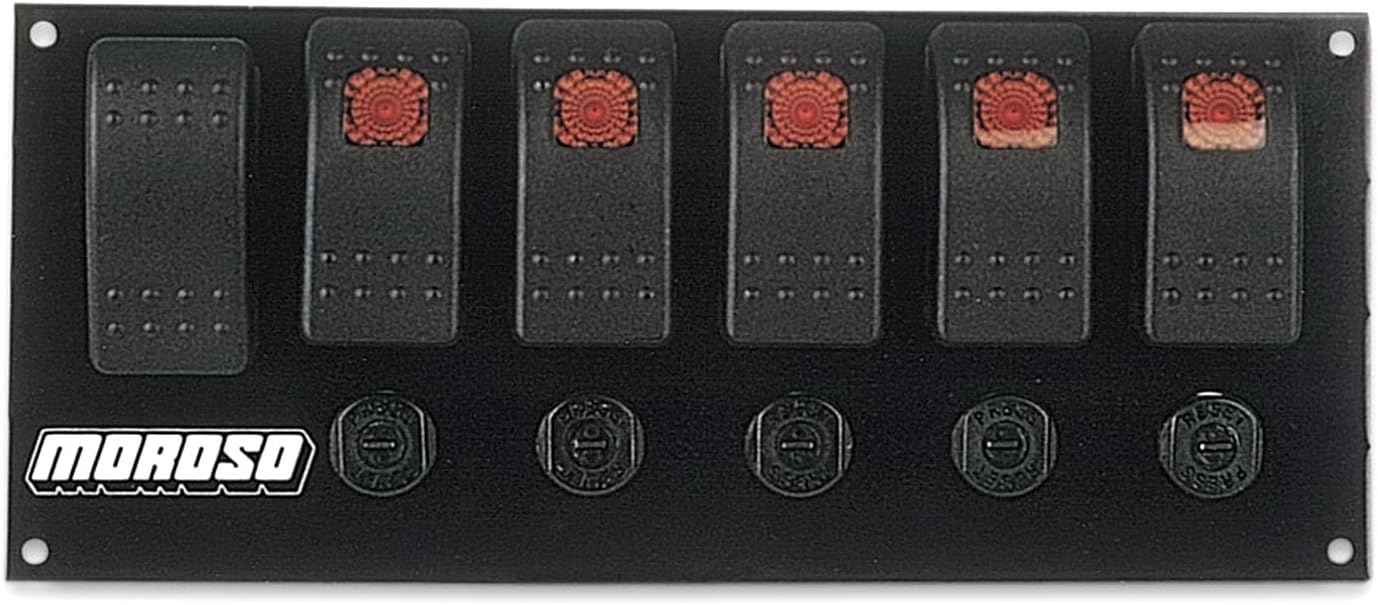 Moroso 74180 Rocker Switch Panel, Toggle - Amazon Canada