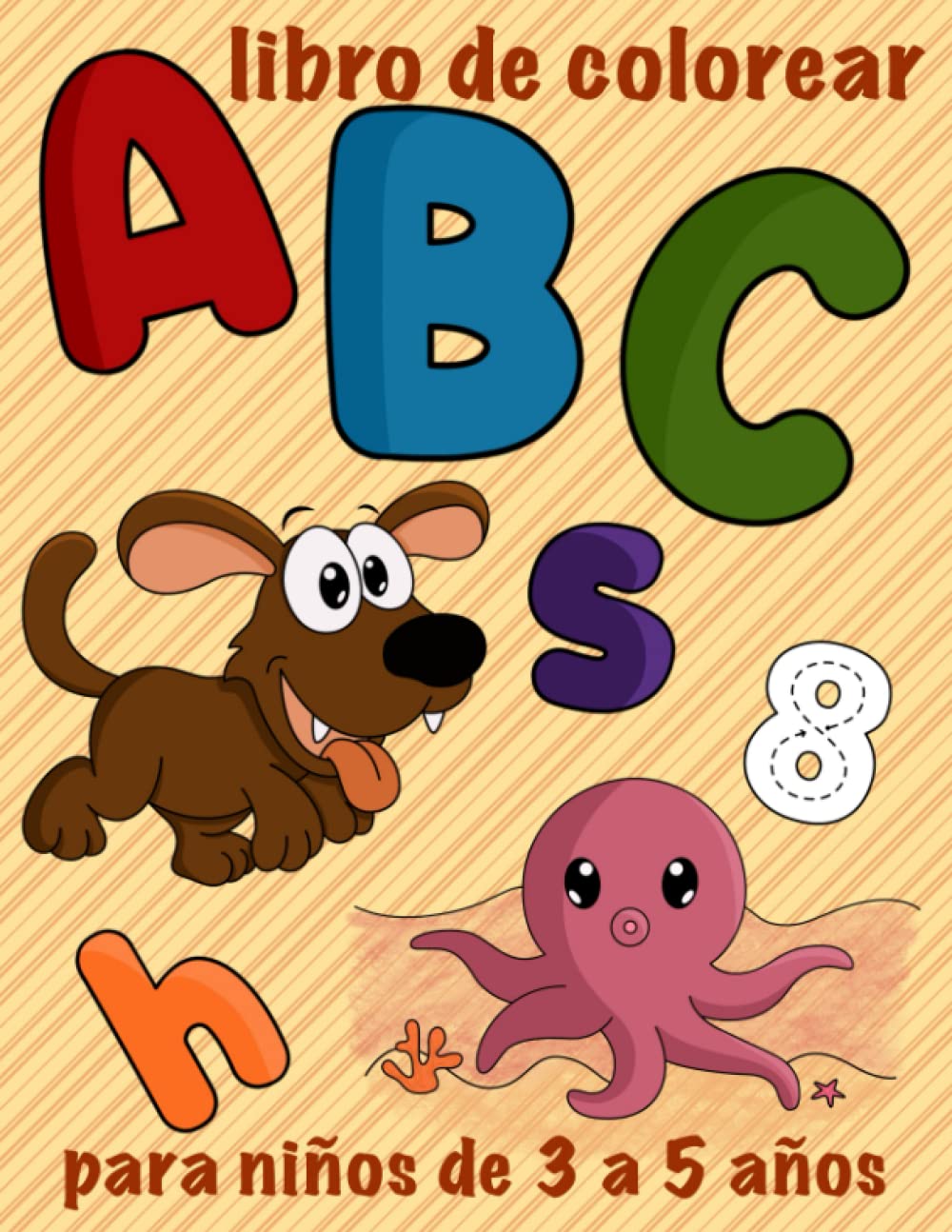 Amazon.com: ABC Libro para colorear y trazar las letras (incluye la ...
