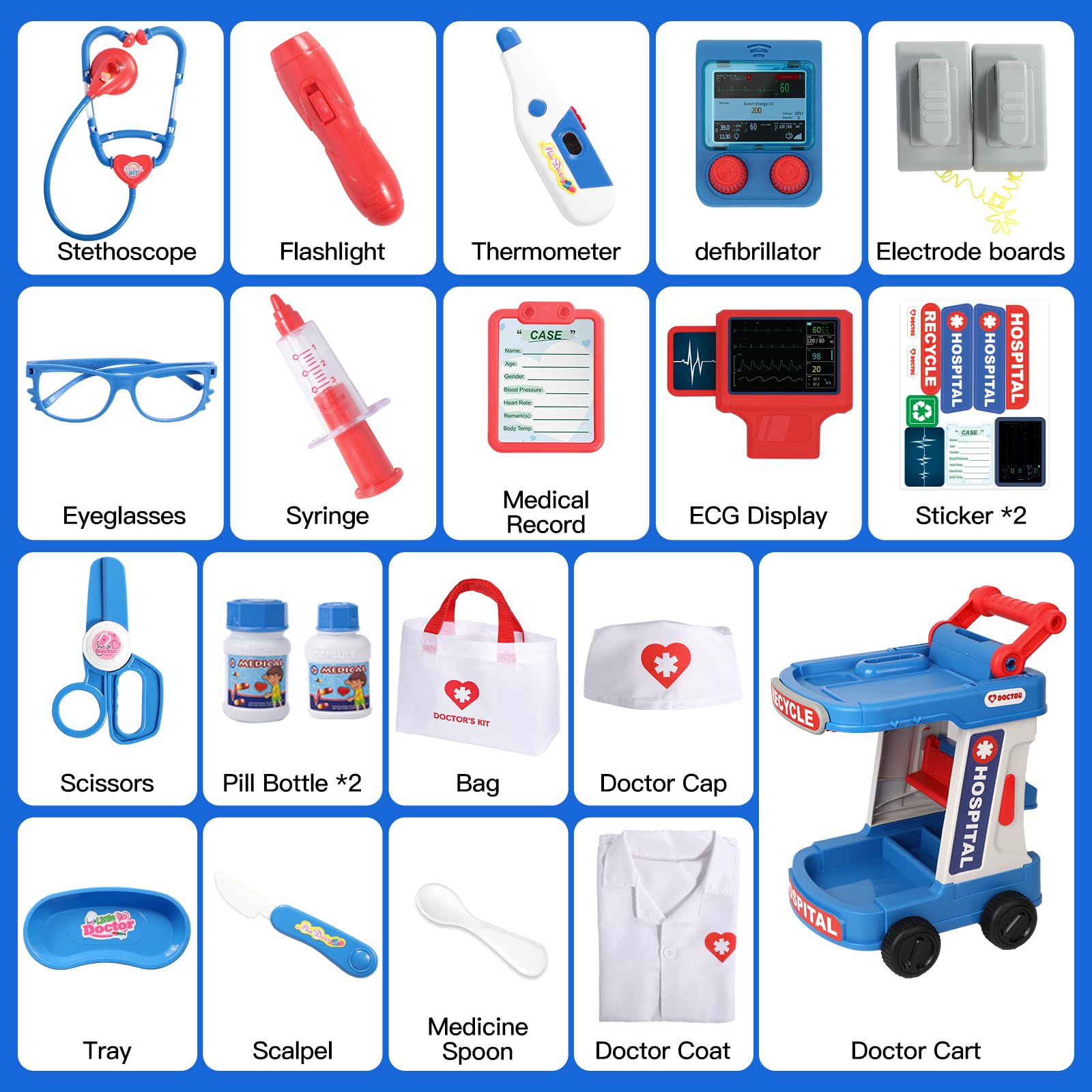 Doctor Kit for Toddlers 3...B0DB16GHPV | Encarguelo.com.ec
