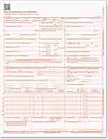 1500 Health Insurance Claim Forms Tops Laser Printer Claim Forms, CMS ...