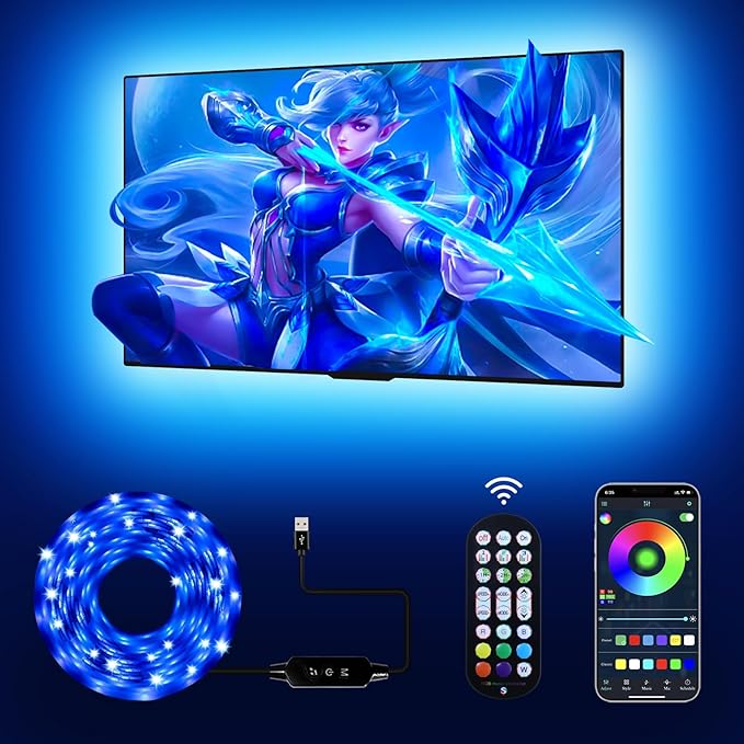 Amazon.com: Daymeet TV Led Lights, Led Lights for TV Led Backlight for ...