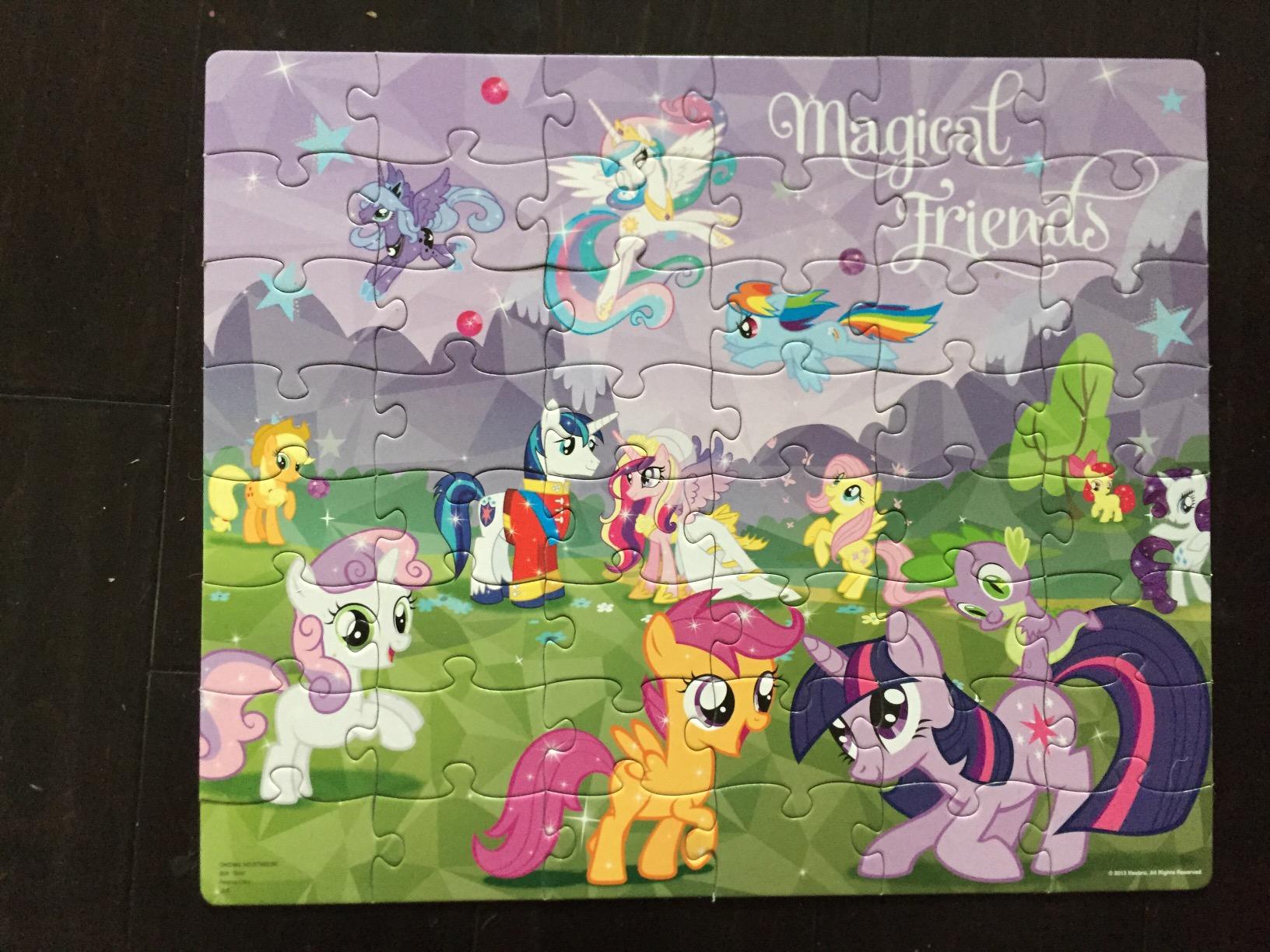 Amazon.com: Cardinal My Little Pony Tin 48 Piece Puzzle : Toys & Games